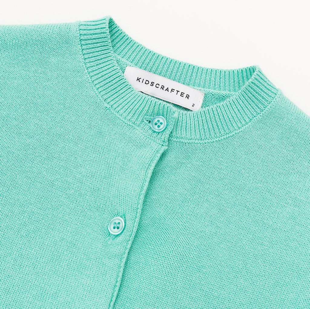 Cardigan with Name embroidery and iron on details – KIDSCRAFTER