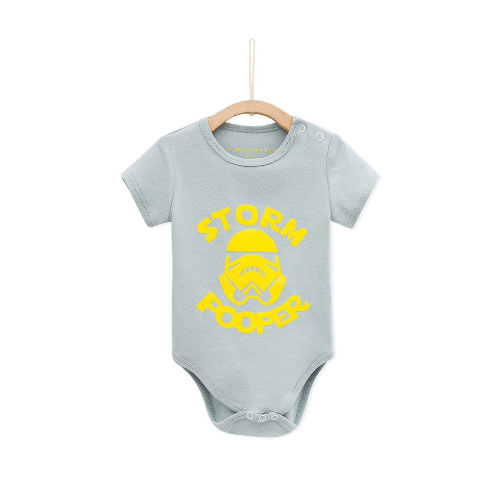 Storm Pooper Baby Romper - Green – KIDSCRAFTER